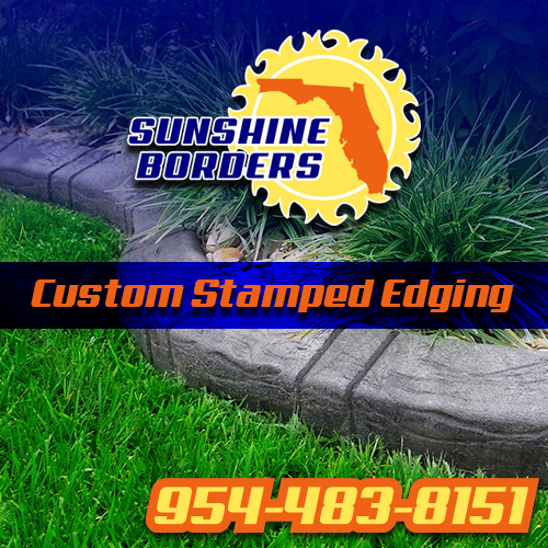 Custom Stamped Edging